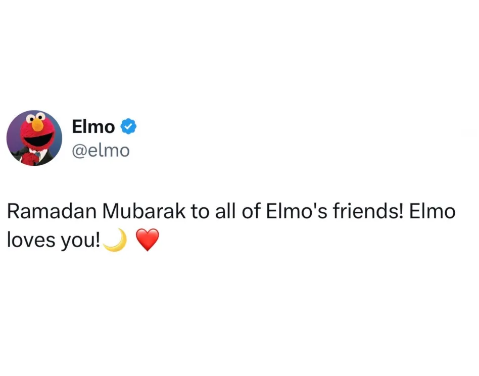 Unexpected Ramadan 2026 Greetings: From Elmo to Global Leaders