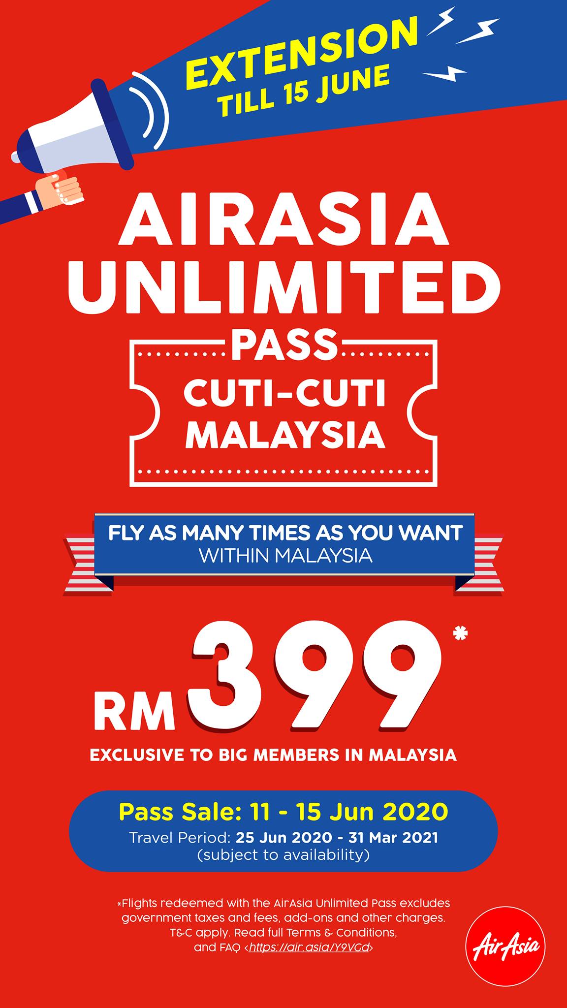 AirAsia Unlimited Pass Cuti Cuti Malaysia: 10 Things To Know Before You Buy