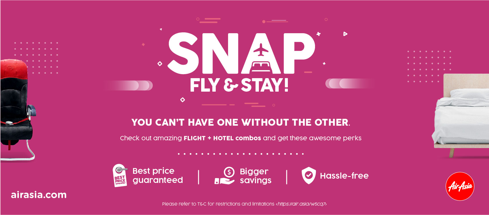 You Can Now Book A Flight And Hotel Combo With AirAsia's SNAP