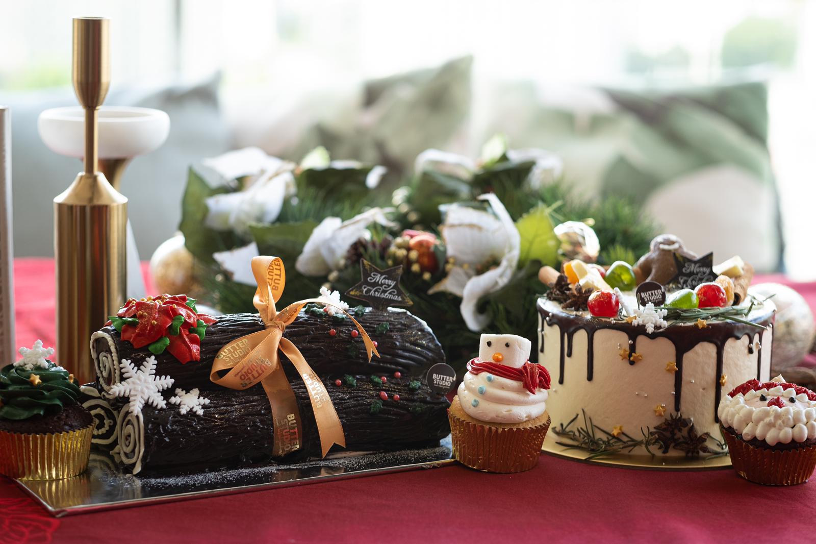 Butter Studio 2020 Halal Log Cake & Christmas Cakes